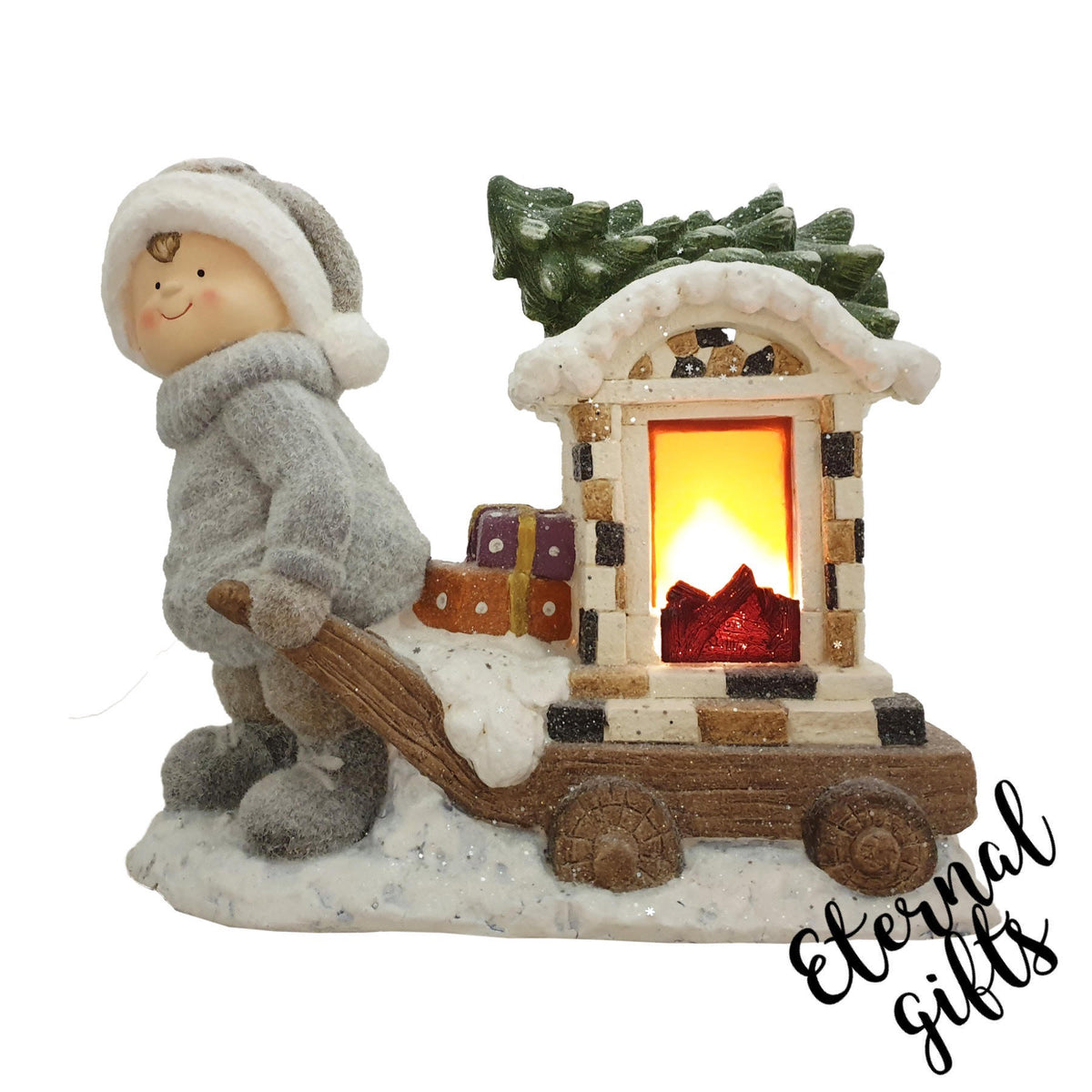 Fireplace in Wheelbarrow Molly From The Colly & Molly Collection ...